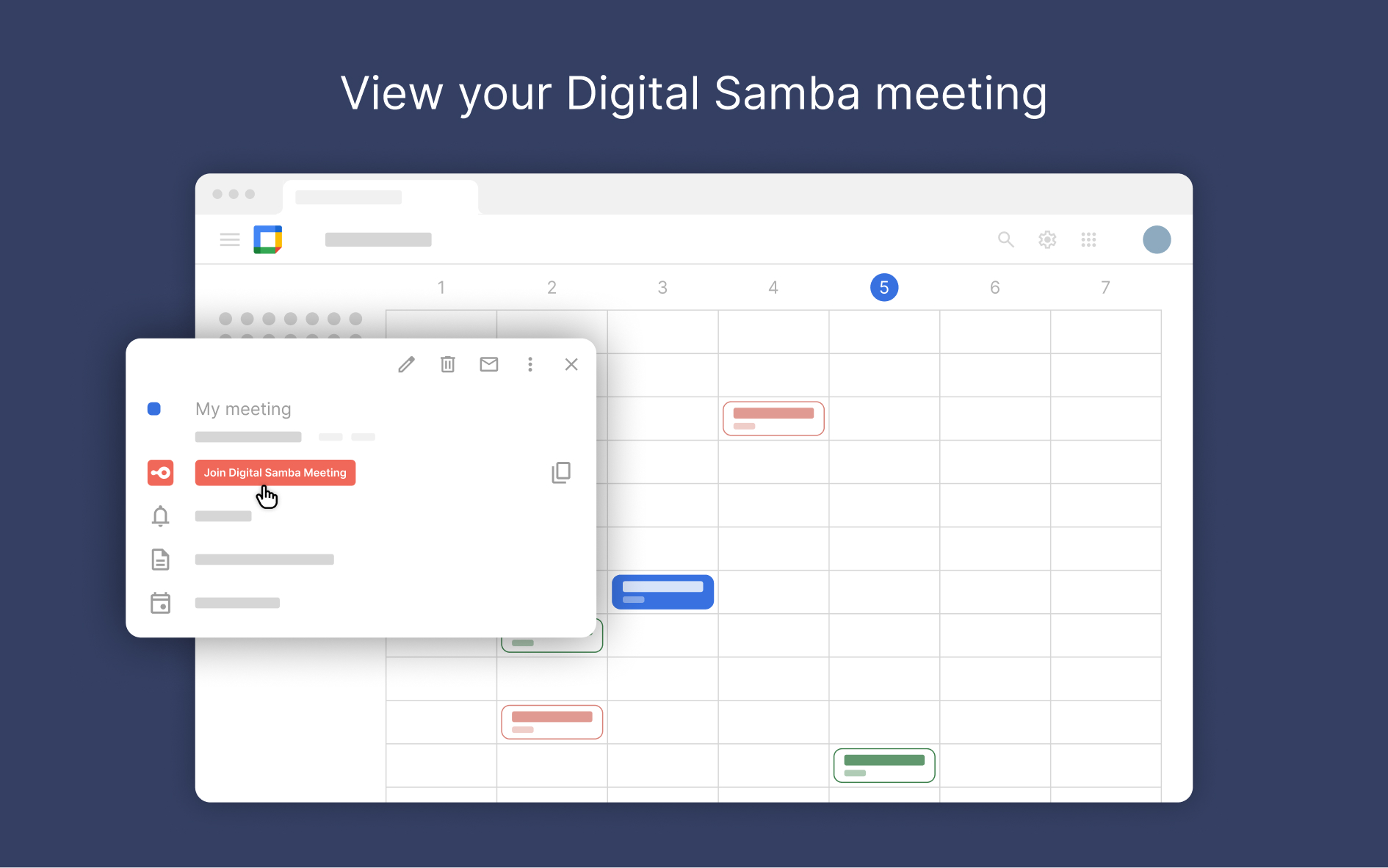 Introducing the New Digital Samba Google Calendar Add-on